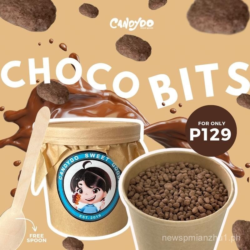 Crunchy Choco Bits By Candydo Sweet Goods Pack | Shopee Philippines