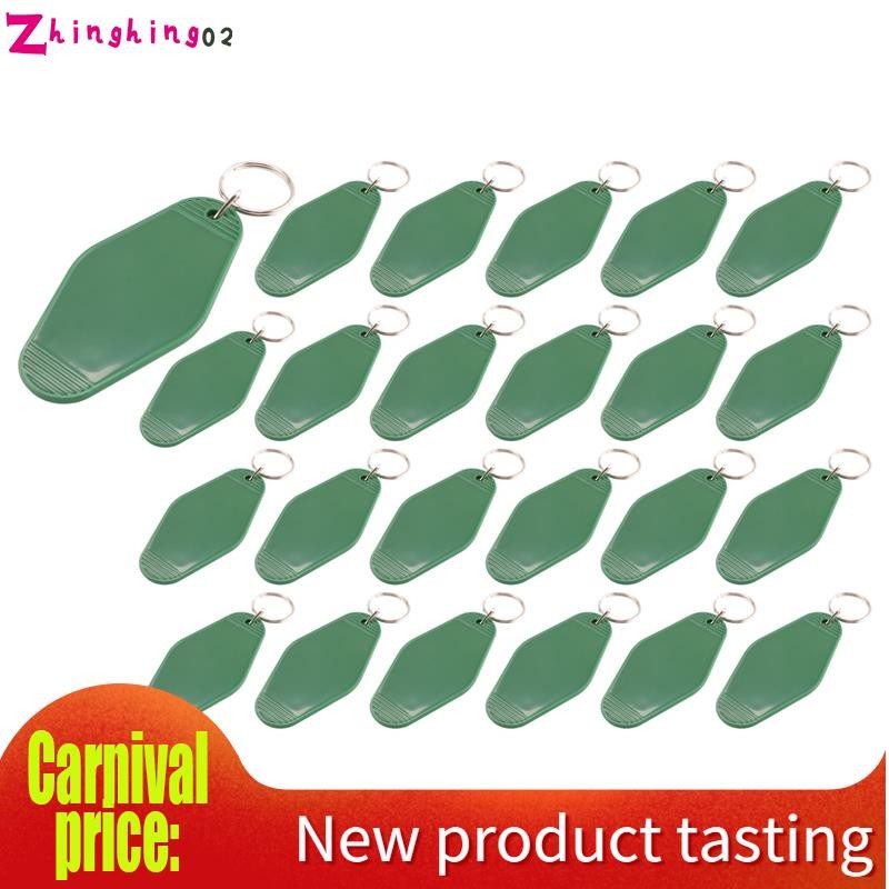 ★zhinghing02★ 24 Pcs DIY Blank Hotel Keychains Heat Transfer Blank ...