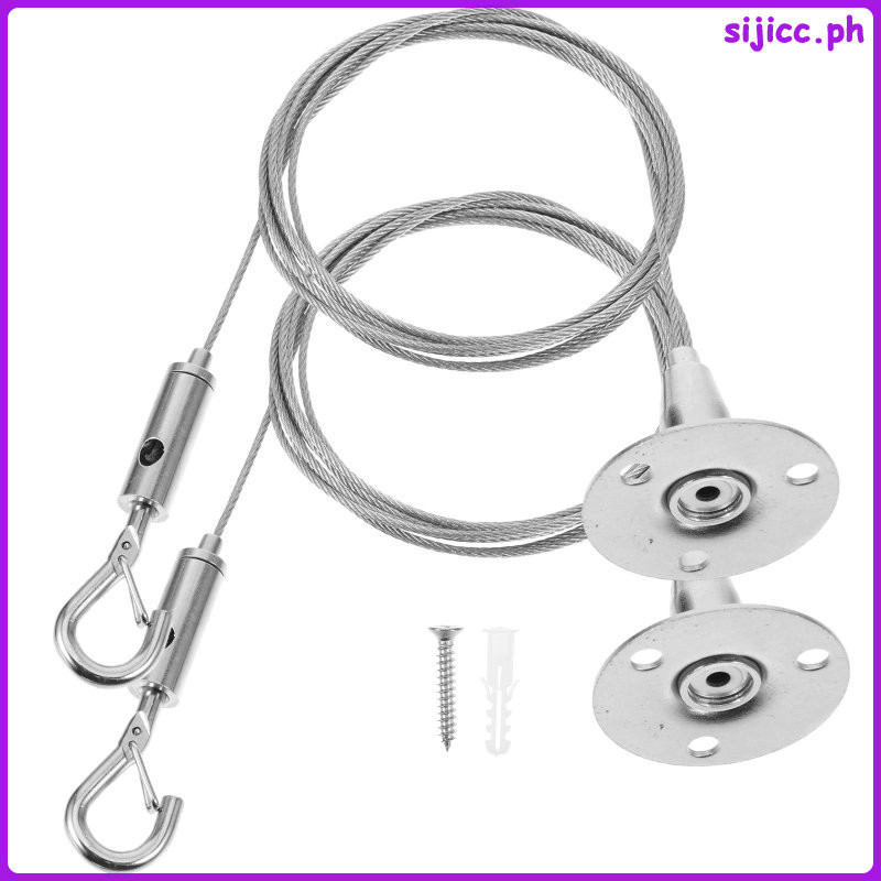 Picture Rail Hanging Kit Frame Cord System Lighting Device Hooks Frames ...
