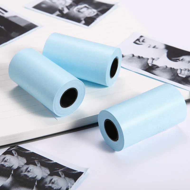 Mini Printer Paper，Self-Adhesive Generic Thermal Sticker Paper，57x 30mm ...