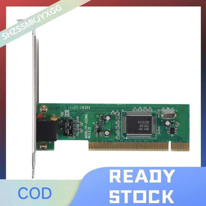 PCI Network Card RTL8139D Expansion Card 100Mbps RJ45 Ethernet Network ...