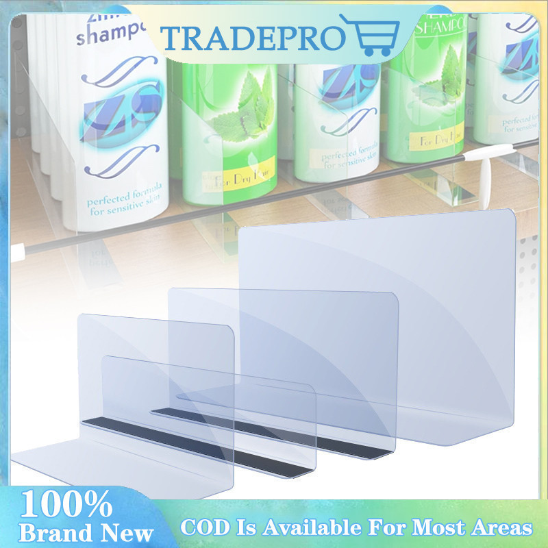 L-shaped PVC Commodity Divider 25cm Supermarket Shelf Separators ...