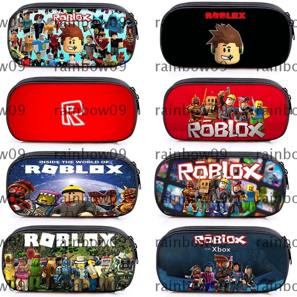 RAINBOW09 Pencil Bag, Printing Storage Roblox Pen Boxes, Single Layer ...