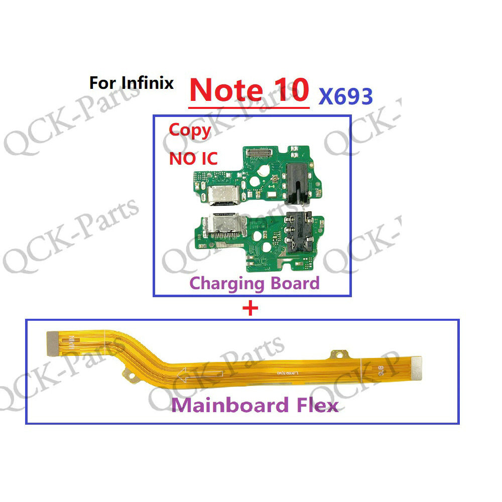 For Infinix Note 10 X693 Charger Charging Board Dock Port Connector ...