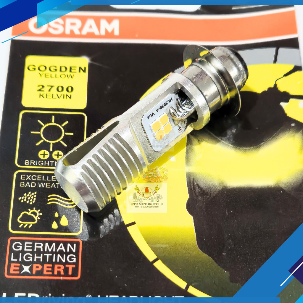 Advanced LED Headlight Bulbs for Wave 100, XRM, Smash 115 - High and ...