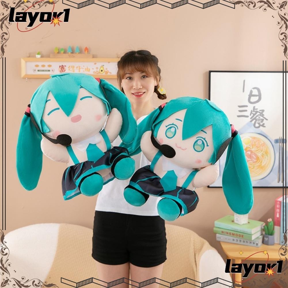 LAYOR1 Hatsune Miku Doll, Anime Fufu Series Plush Doll, Cute Q Version ...