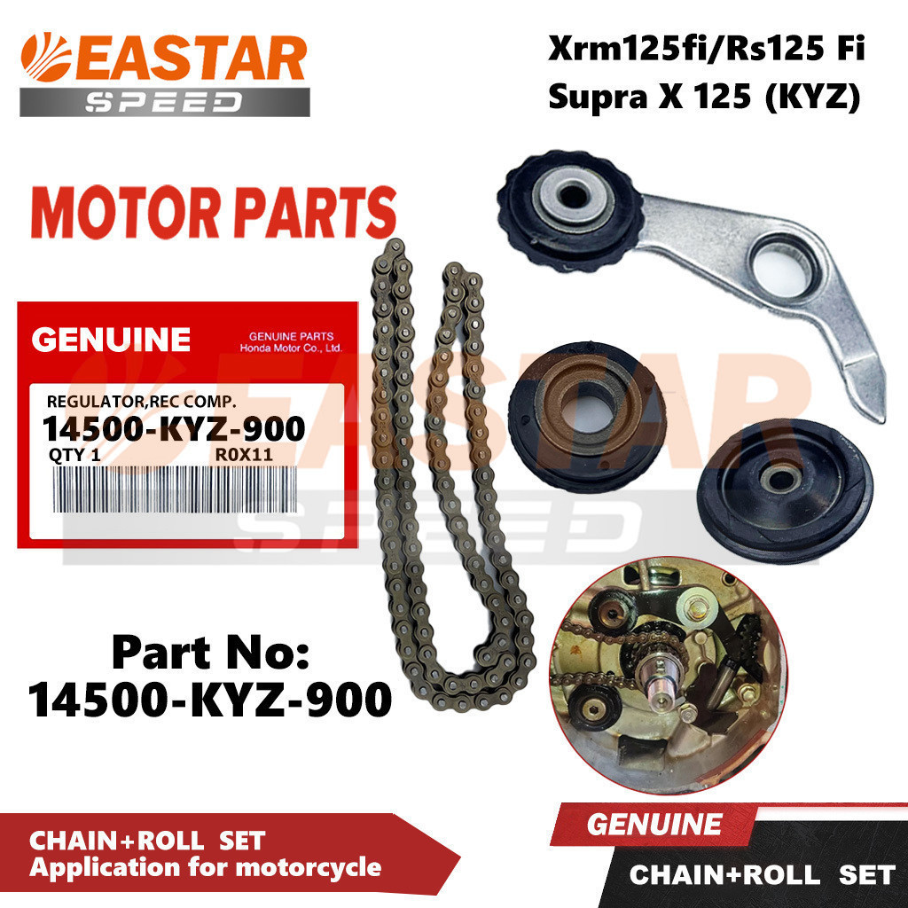 keteng Roller Guide Set 90l Timing Chain Tensioner for Xrm125fi/Rs125 ...