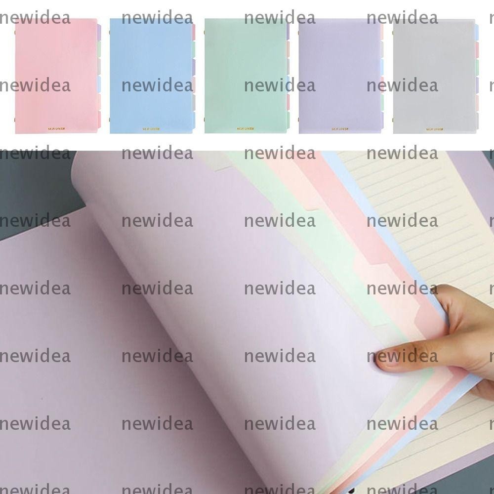 NEWIDEA A5 Binder Notebook, Soft Refillable Loose Leaf Notebook, 20 ...