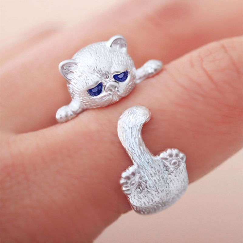 Fashion Single Product Cute Mi Ring Opening Adjustable Ming Detective ...