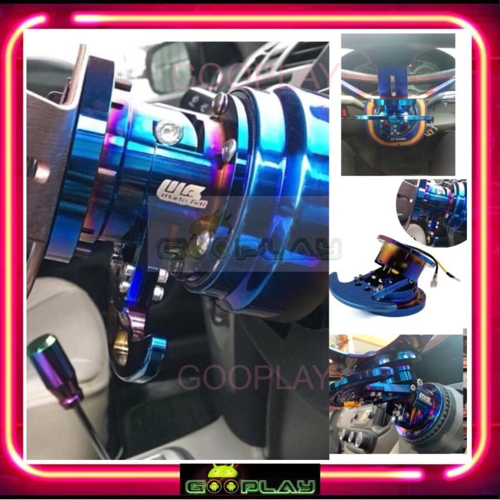 Neo Chrome Racing Steering Wheel Quick Release Hub Kit Adapter Body ...
