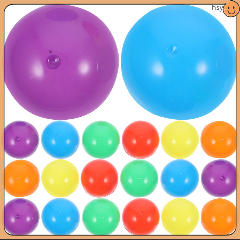 50 Pcs Colorful Gashapon Shell Vending Machine Balls Twisted Capsules ...