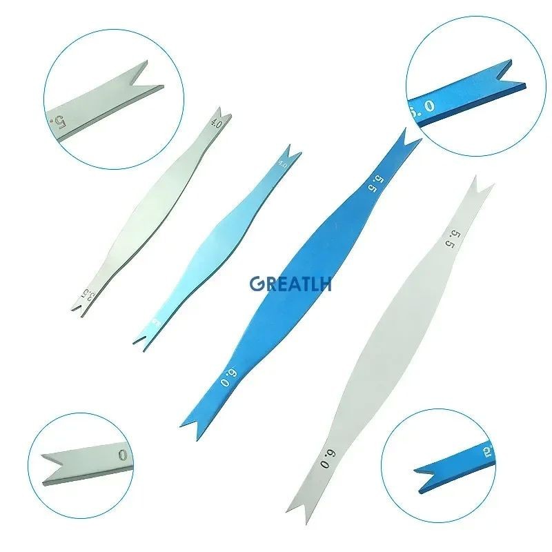 GREATLH Titanium Stainless Ophthalmic Braunstein Fixd Caliper Eyelid ...