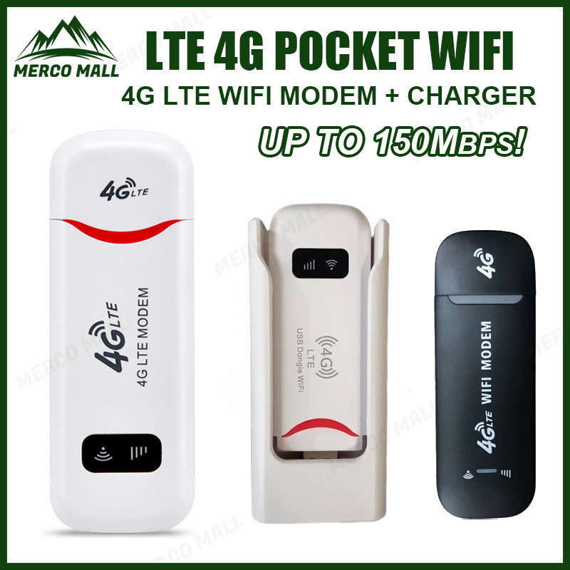 Wireless 4G LTE WiFi Router Modem Universal SIM Card 150Mbps USB Mini Pocket WiFi H760R Hotspot ...
