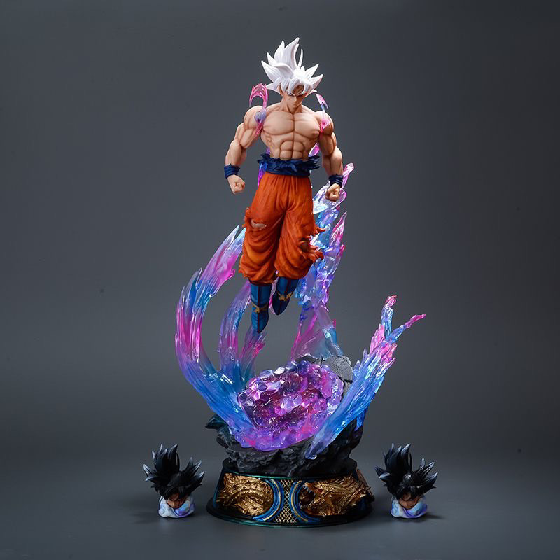 Dragon Ball | LS Ultra Instinct White Hair Awakening Goku ModelgkStatue ...