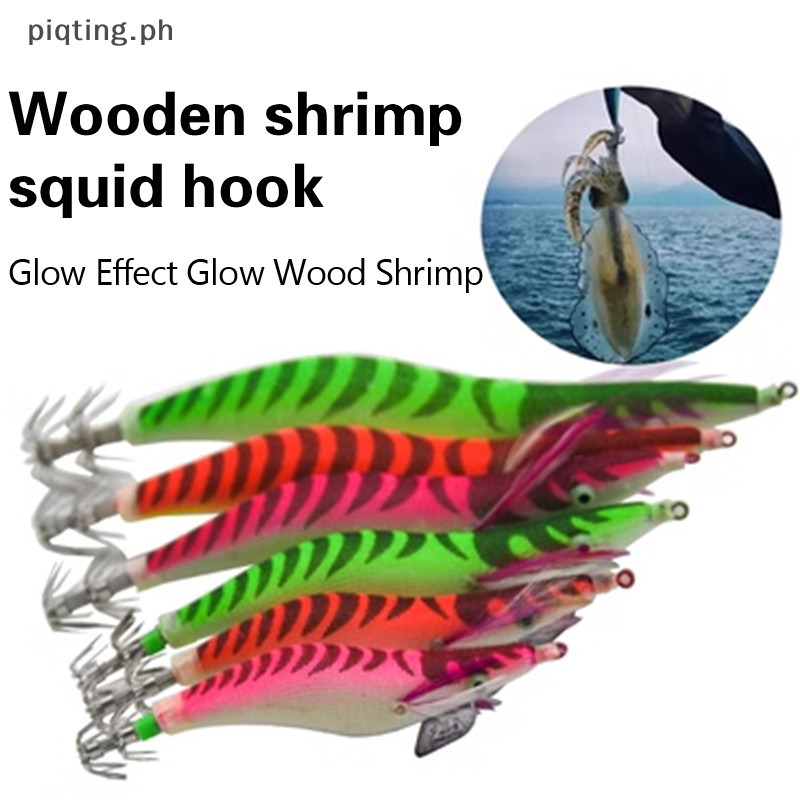 PP Squid Hook Shrimp Squid Hook, Squid Shrimp Luminous Shrimp Luya Fake ...