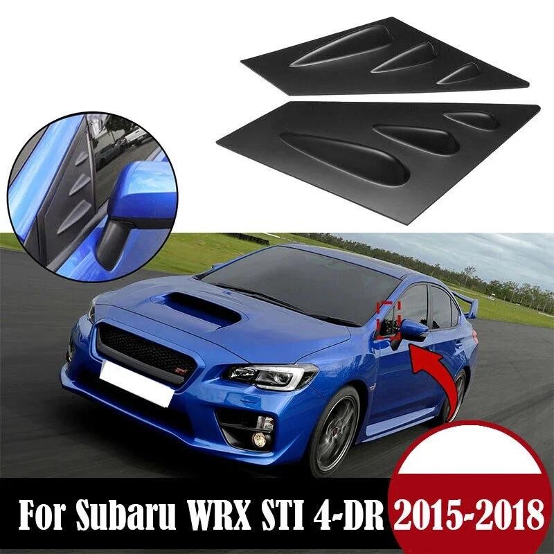 For Subaru WRX STI 2015-2018 Car Front Triangle Window Louver Side ...