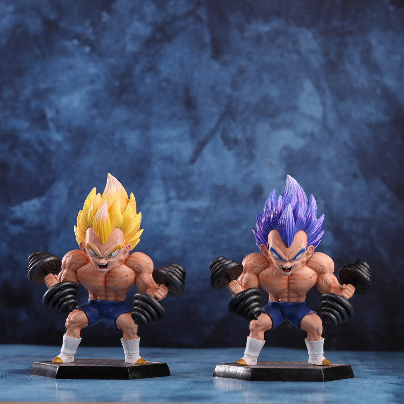 ZF Dragon Ball Muscle Fitness Barbell Vegeta Bida GKLimited Statue ...
