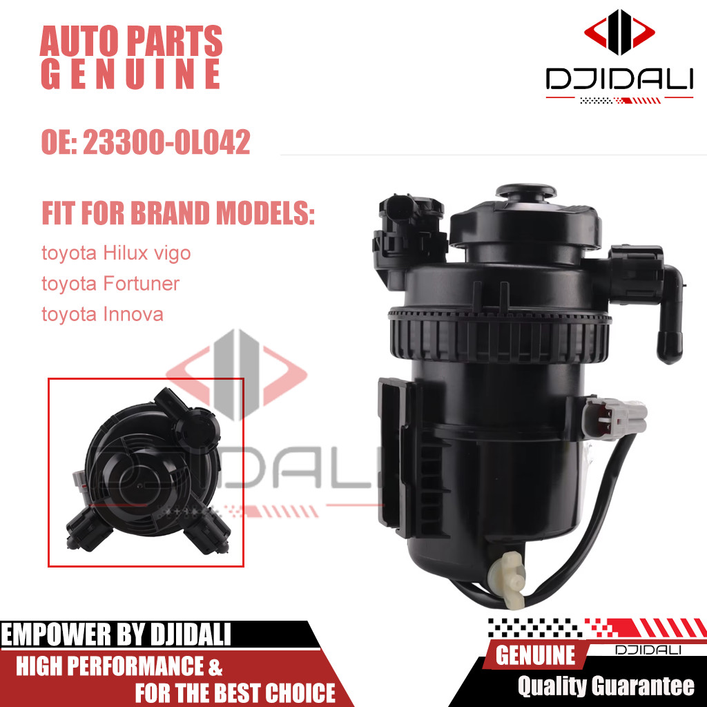 23300-0L042 Fuel Filter For Toyota Hilux Vigo 2005 to 2015 Fortuner ...