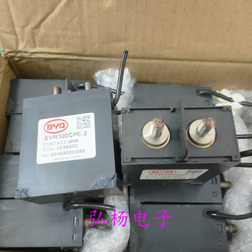 Biadi 12-24V 300A High Voltage DC Contactor Electric Car Relay ...