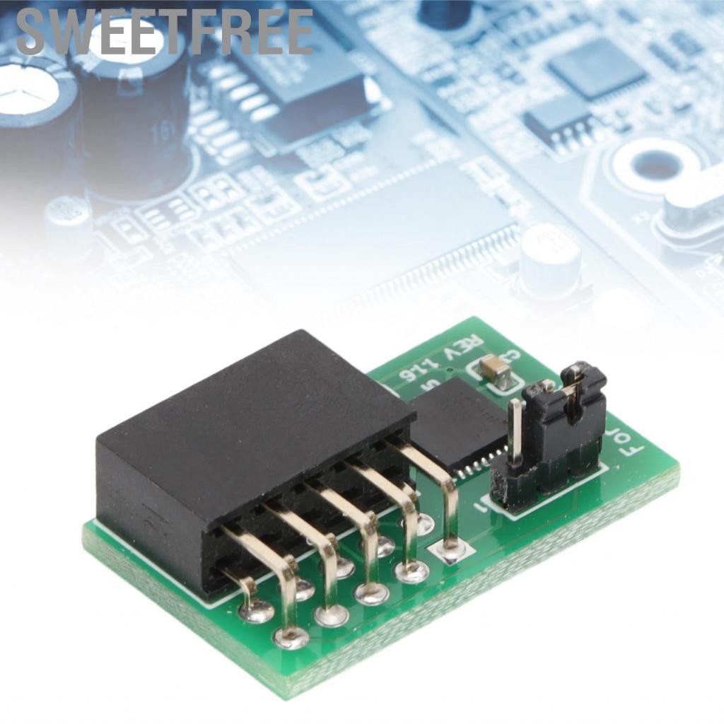 Sweetfree Plug And Play 10 Pin TPM 2.0 Chip Encryption Security Module ...