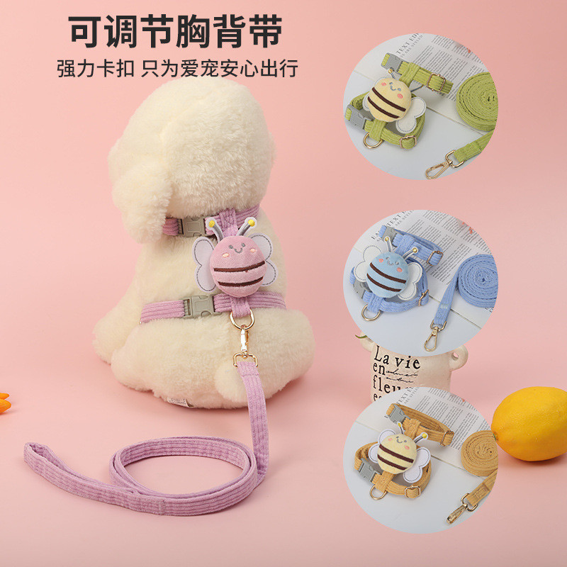 Adjustable Cat Pulling Rope Pet Rabbit Series Suit Small Dog Dog Leash ...