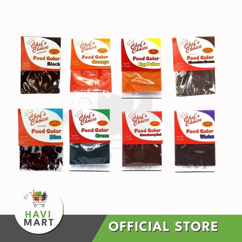 Chef's Choice Food Color for Keto and Low Carb Baking Diet 3.75g ...