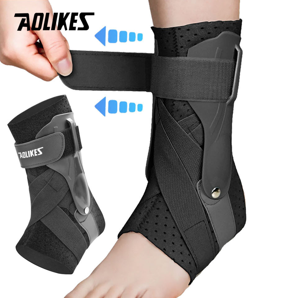 AOLIKES 1PCS Ankle Sprained Support Brace Ankle Splint Stabilizer ...