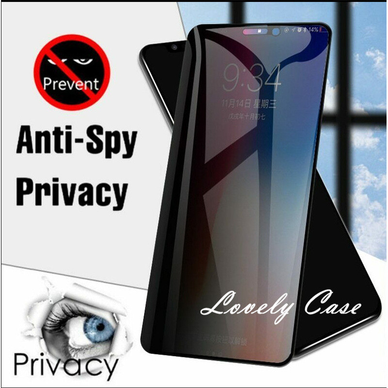 Anti-Spy Privary Tempered Glass For Vivo Y01 Y11 Y3 Y15A Y16 Y19 Y27 Y20 Y21 Y22 Y33S Y31 Y35 ...
