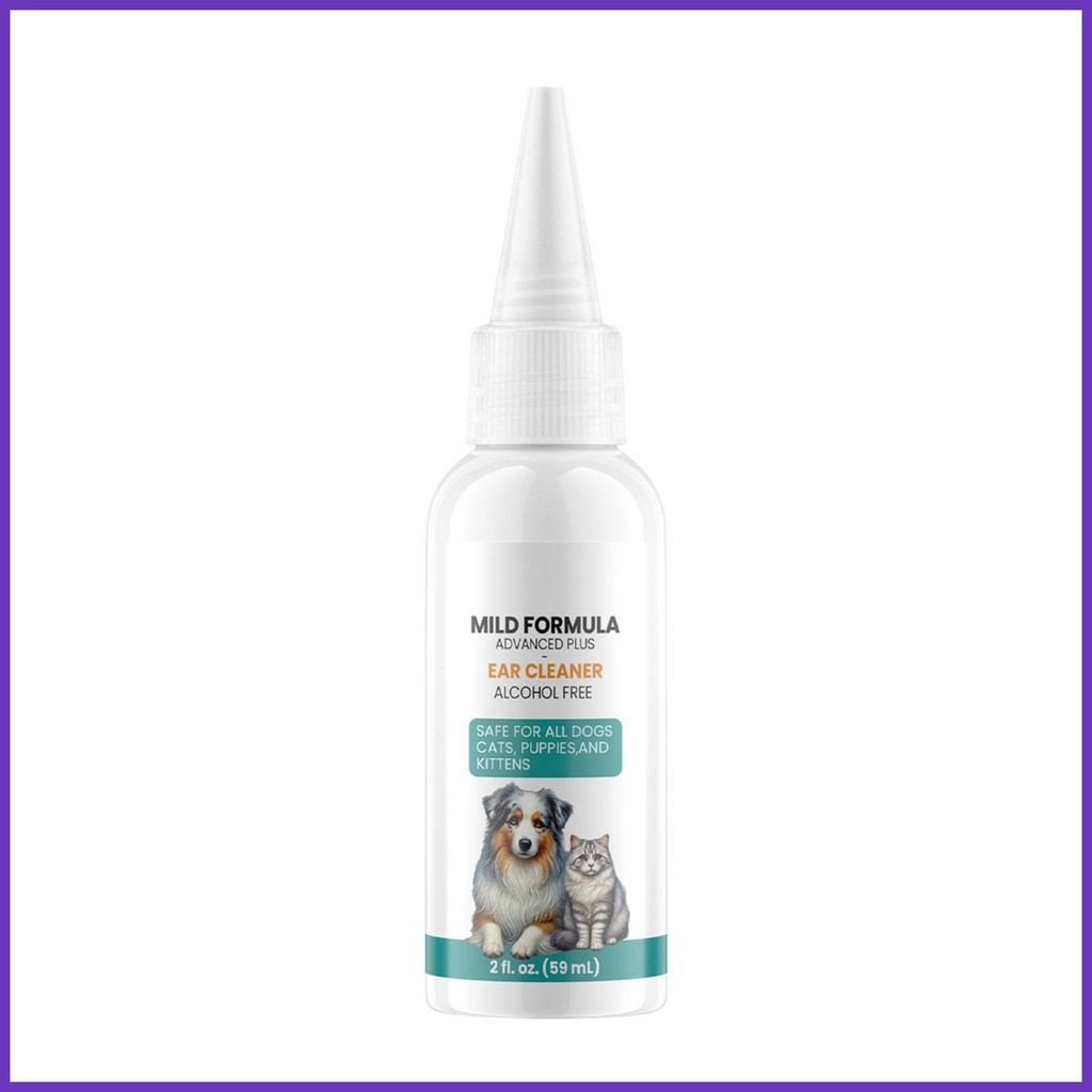 Dog Ear Cleaner Solution Safe Dog Ear Wash Cat Ear Cleaner Dog Ear ...