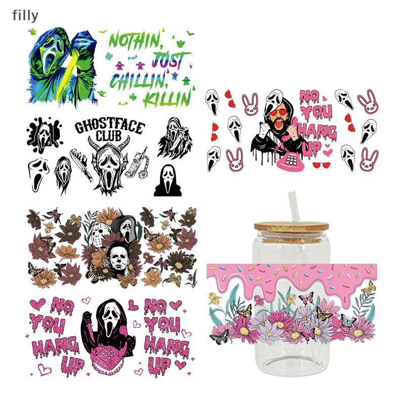 filly Personalize Maleficent Ursula Flower Sticker For Cups Wrap ...