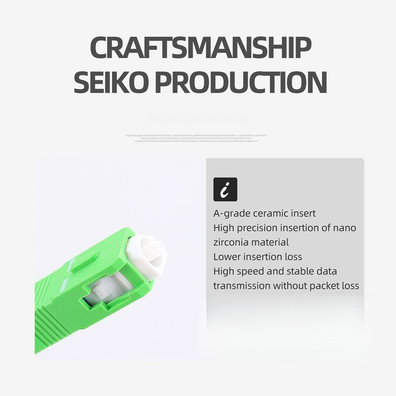 1m/ 3m/ 5m SC/APC-SC/APC Simplex Single-mode Fiber Optic Cabie Patch ...