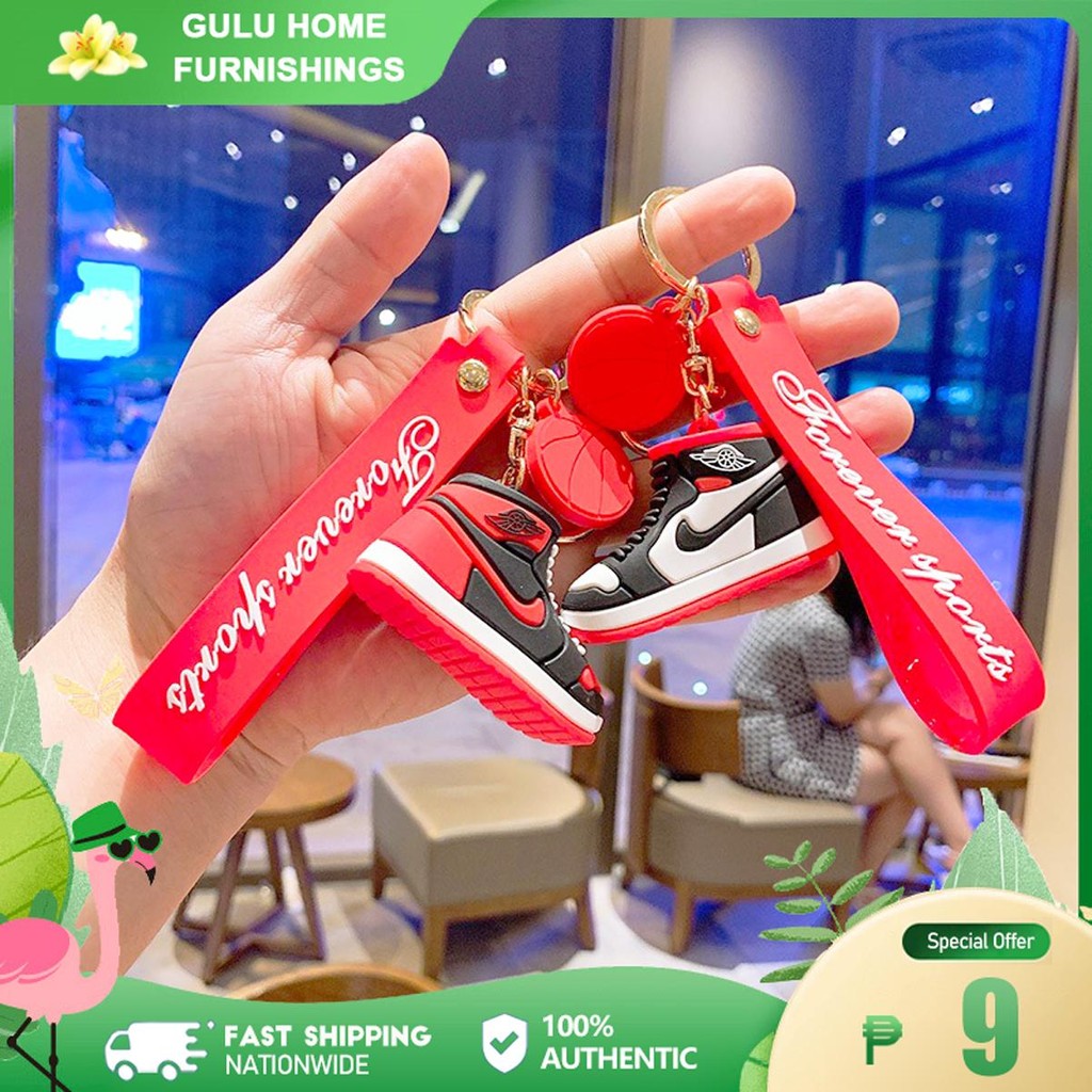 【Super Discount】Sneaker Model Key Chain Ring Original Keychain Car Key ...