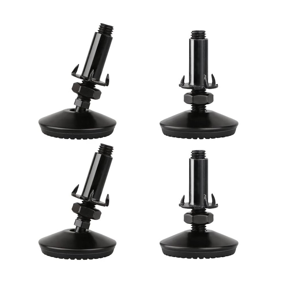 4Pcs Adjustable Leveling Feet,Dia 50mm Heavy Duty Adjuster Furniture ...