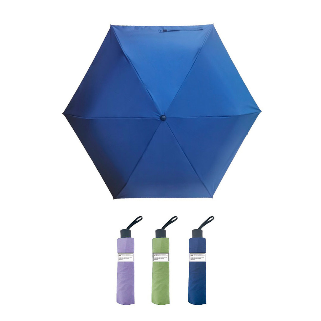 MINISO Classic Solid Color Sun Umbrella (Dark Blue) | Shopee Philippines