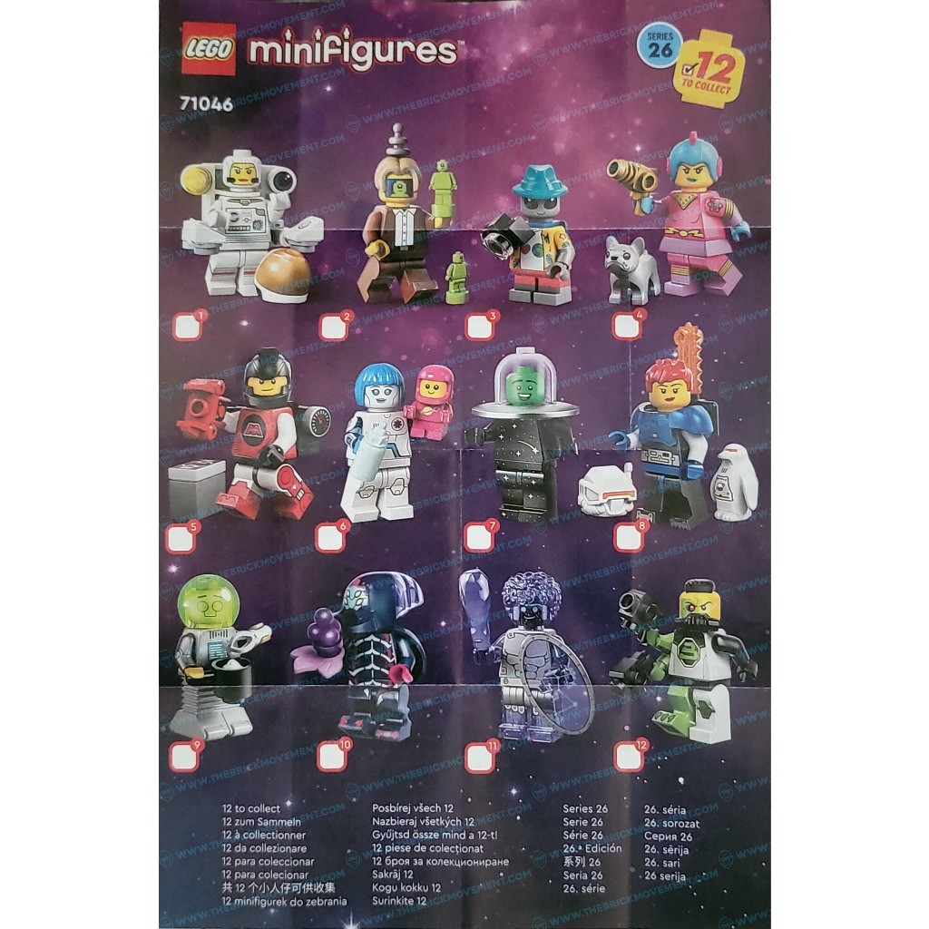 LEGO® Collectible Minifigure Series 26: Single Character Minifigure ...
