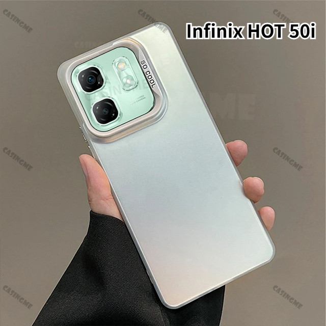 Infinix HOT 50i 2024 Luxury Plating Aurora Skin Matte Casing For ...