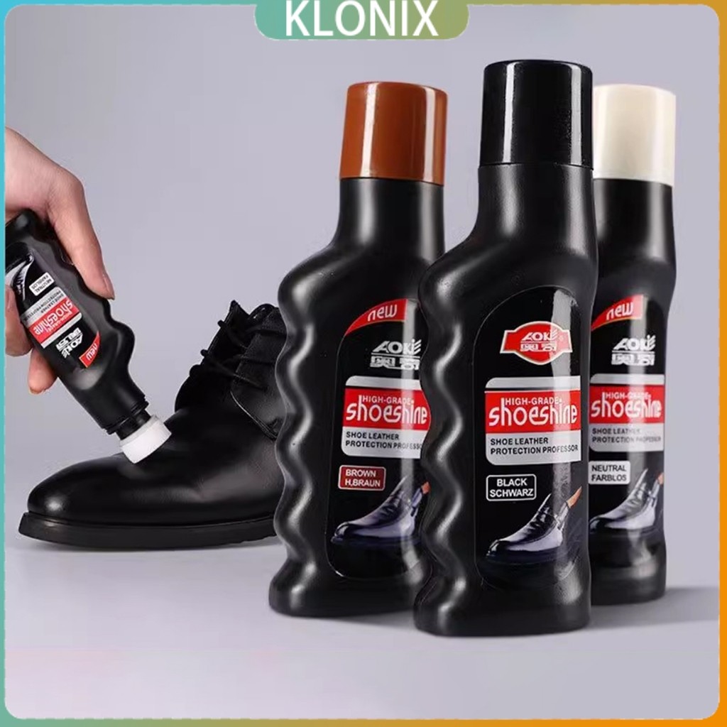 Ki Premium Liquid Shoe Polish Wax Leather Maintenance Oil Leather ...