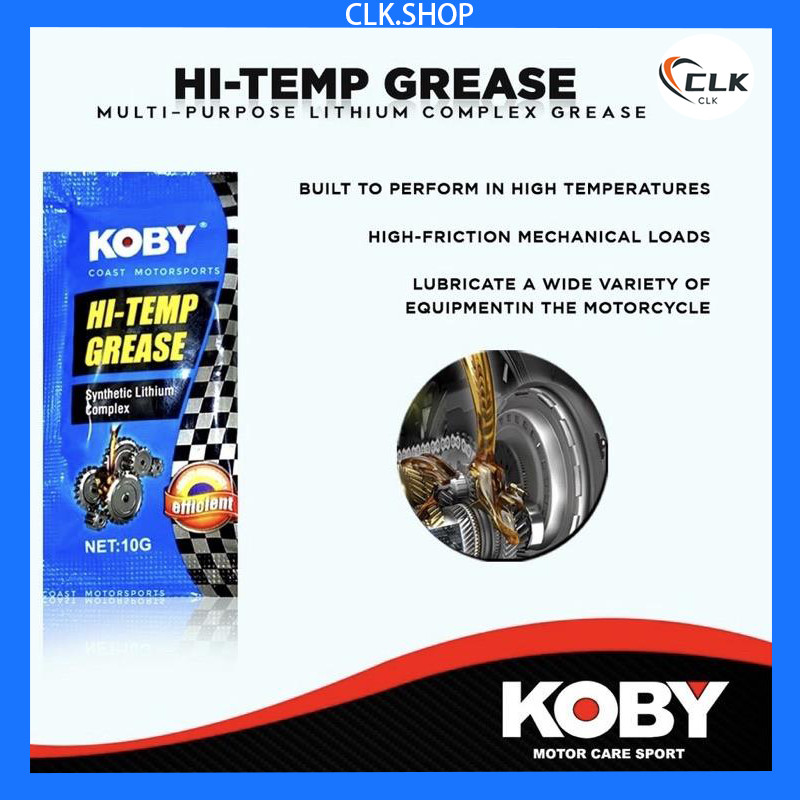 1pcs Motorcycle Body Parts Original Koby Hi High Temp Grease Synthetic ...
