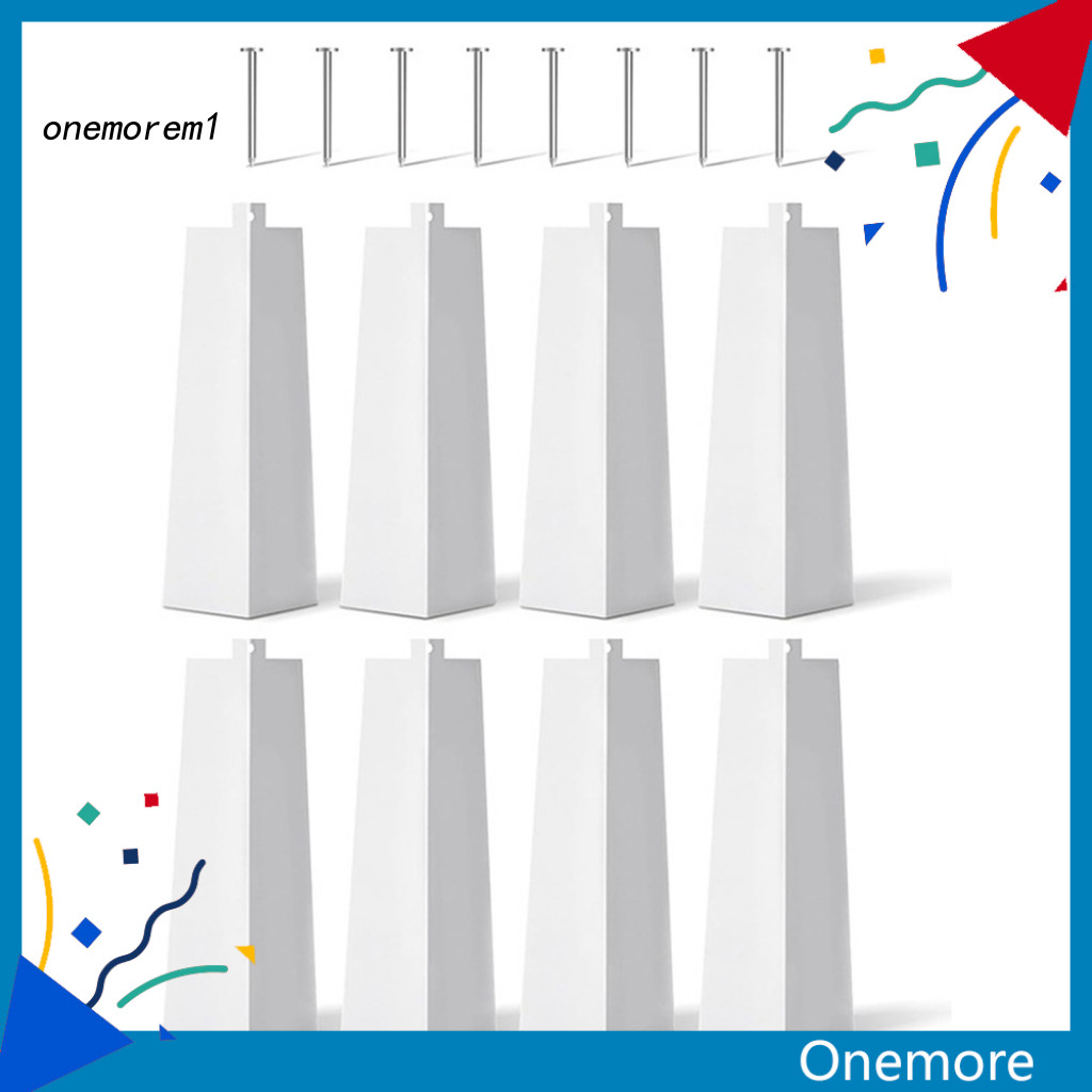 ONEM Siding Corner Protector 8pcs White Aluminum Siding Corners ...