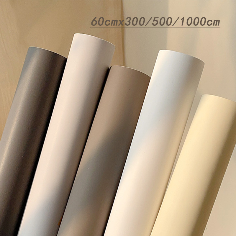 3m/5m/10m Solid Color Skin Feel Wardrobe Cabinet Doors Table Renovation ...