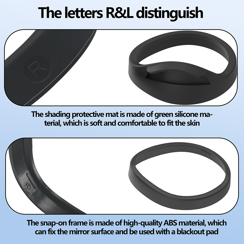 Lens Protector Cover Anti-Scratch VR Glasses Frame Spacer for Meta ...
