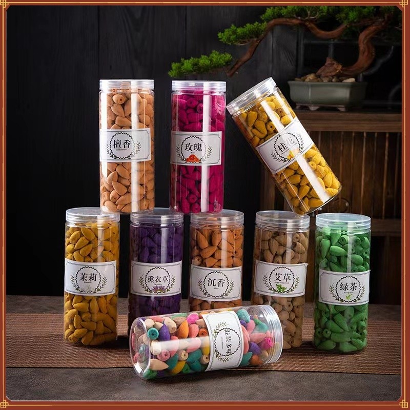 100Pcs Backflow Incense Cone Insenso for bad Spirit Insense Incense ...