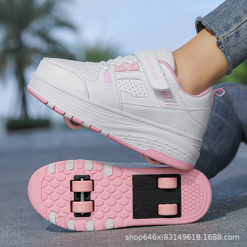 2025 Children's Heelys Four-Wheel Walking Student Male and Female ...