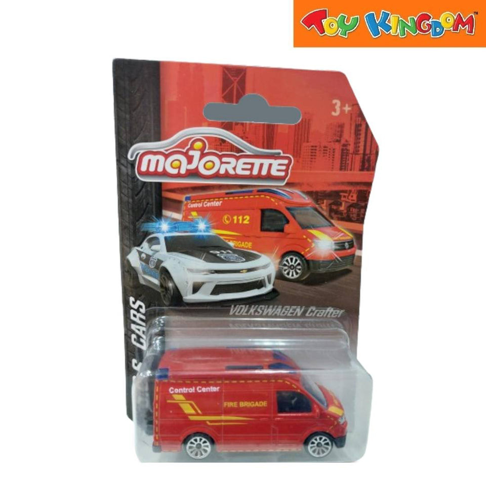 Majorette SOS Cars Volkswagen Crafter Control Center Fire Brigade ...