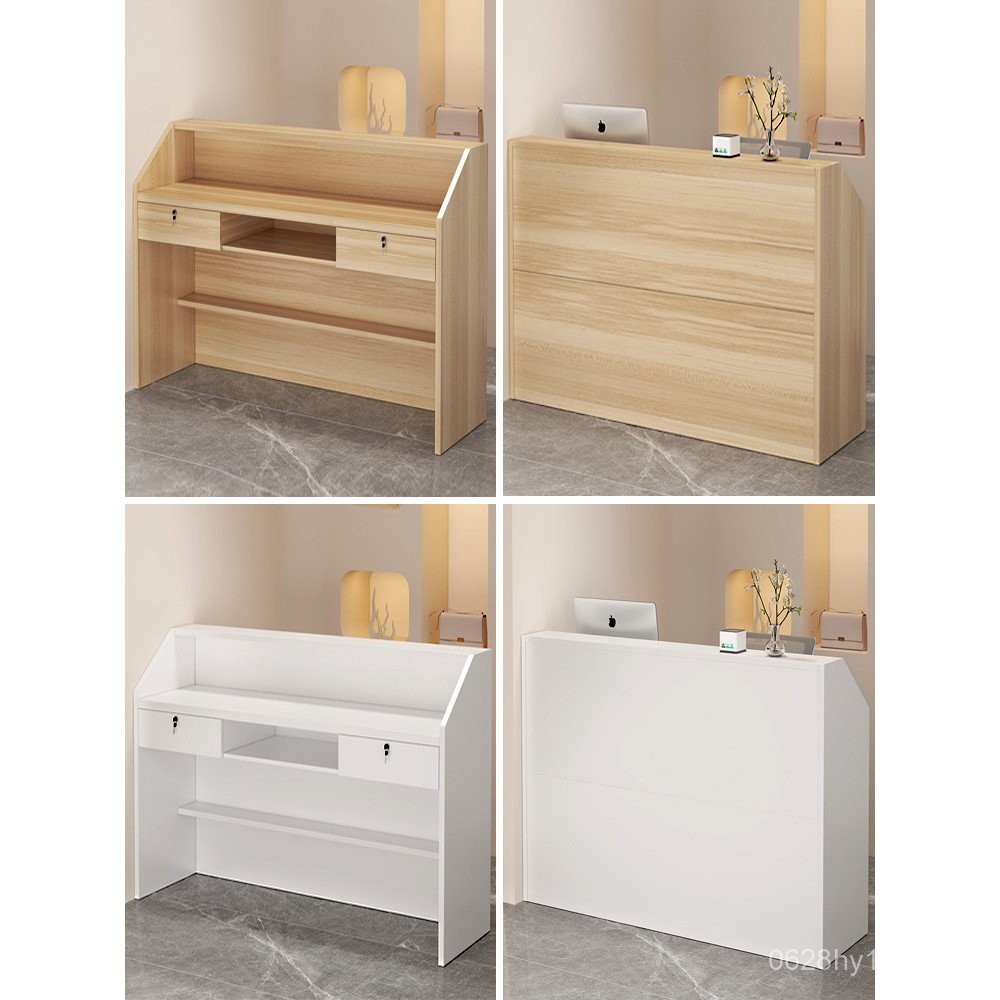 Cashier Counter Commercial Reception Desk Simple Clothing Store Bar ...