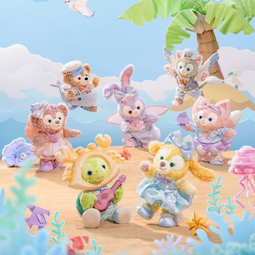 Shanghai Disney Domestic Daigou 2025 Summer Lingna Belle Keqi Anxing ...