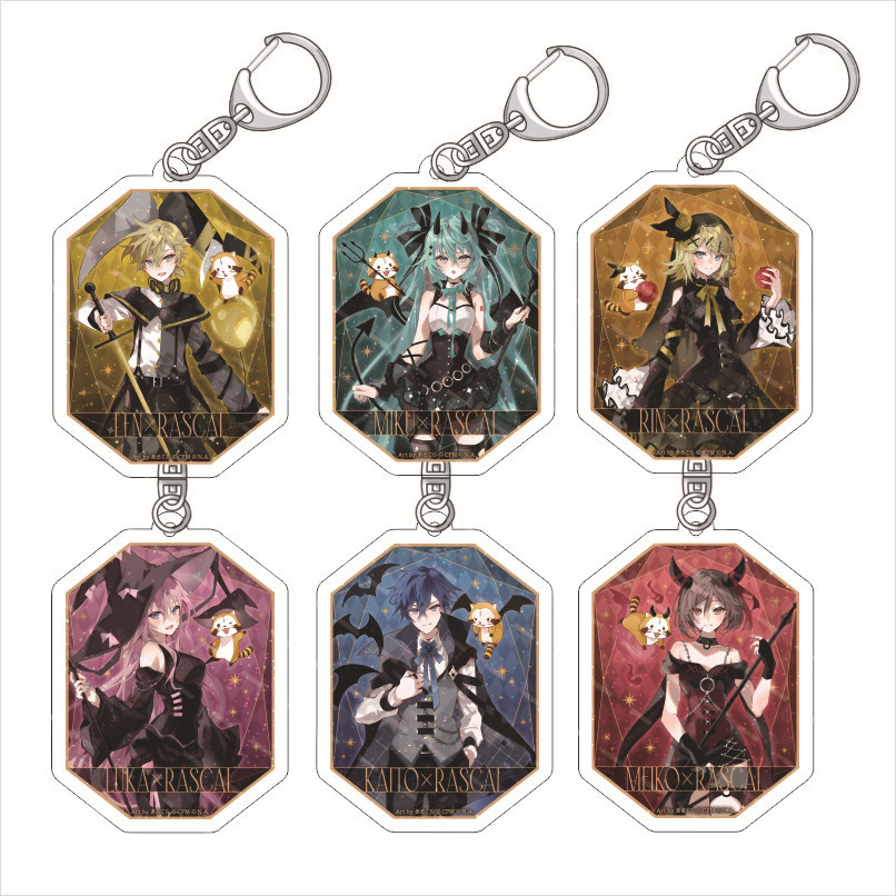 VOCALOID Virtual Singer Acrylic Keychain Virtual Singer Hatsune Miku ...