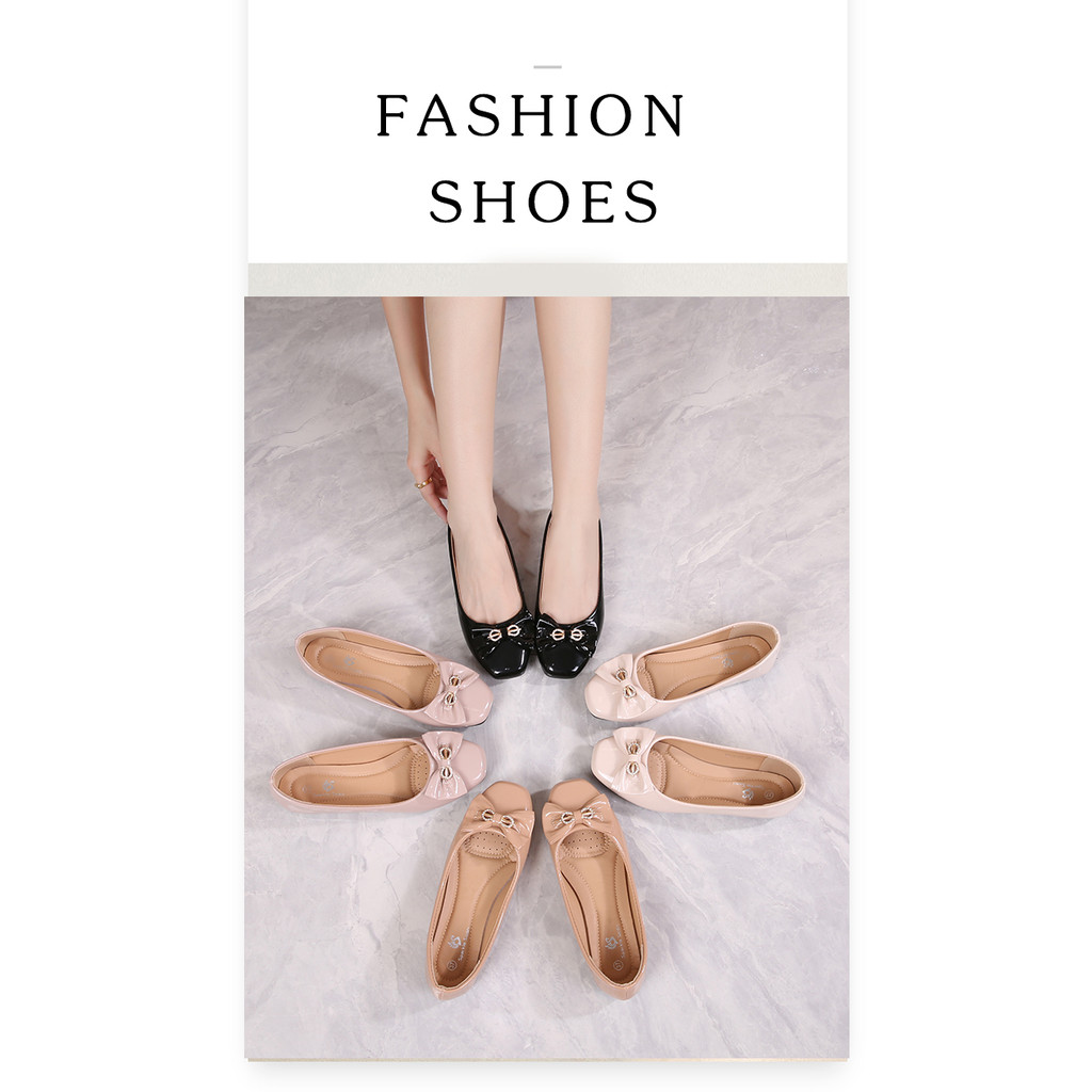 Sparkle Swan Fashion Women Doll Shoes Office Flat Shoes Daily Loafer ...