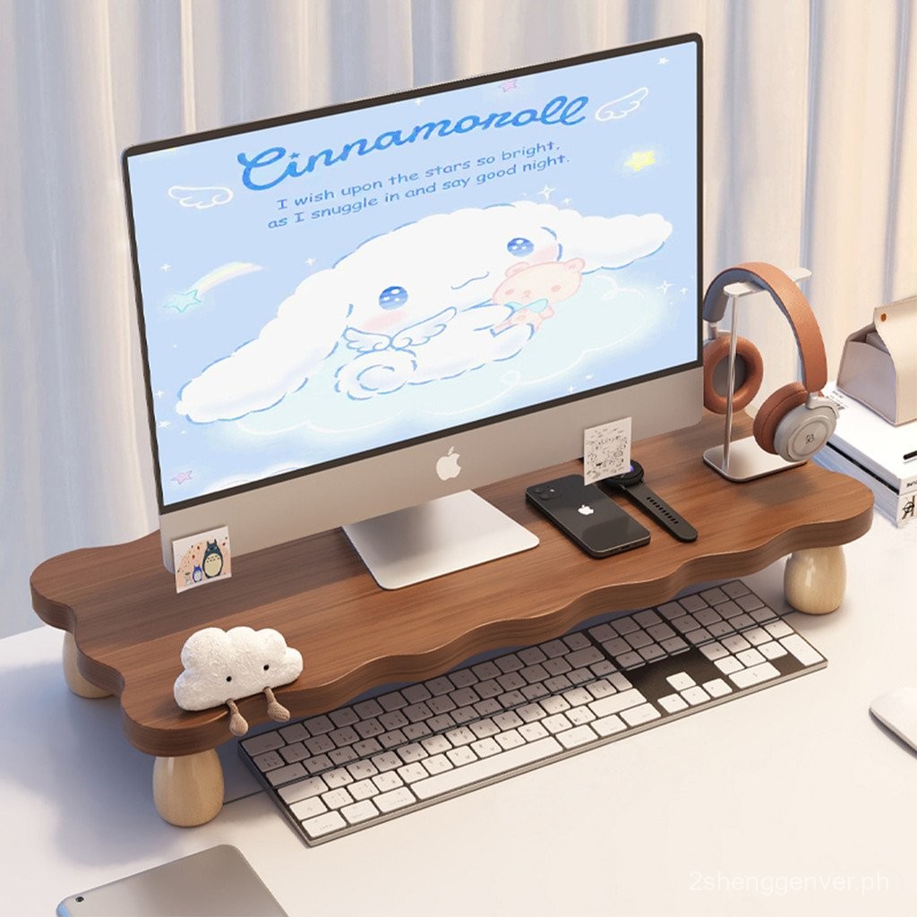 Desktop Computer Riser Monitor Stand Screen Base Holder Desktop ...