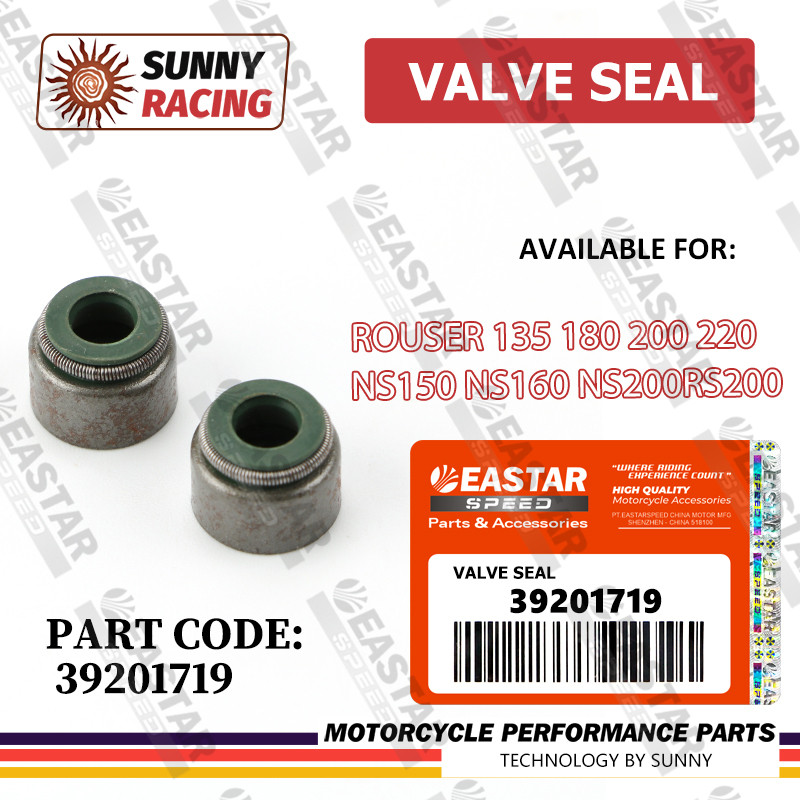 2PCS VALVE SEAL FOR Rouser NS125 135 180 220 NS150 NS160 NS200 RS200 ...
